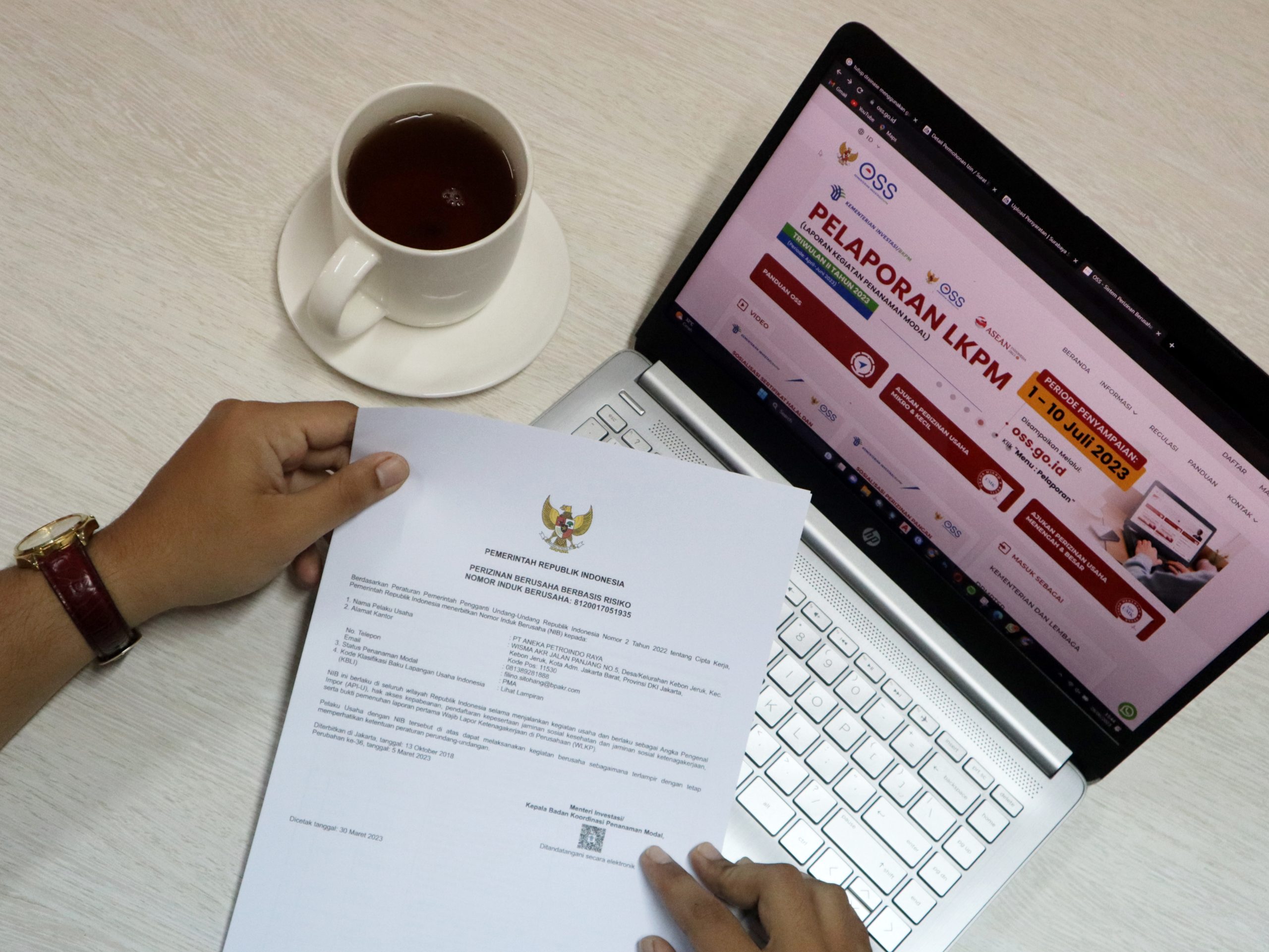 Konsultan KBLI - OSS - NIB - Perizinan Berusaha - PT Primax Mitra Sakti